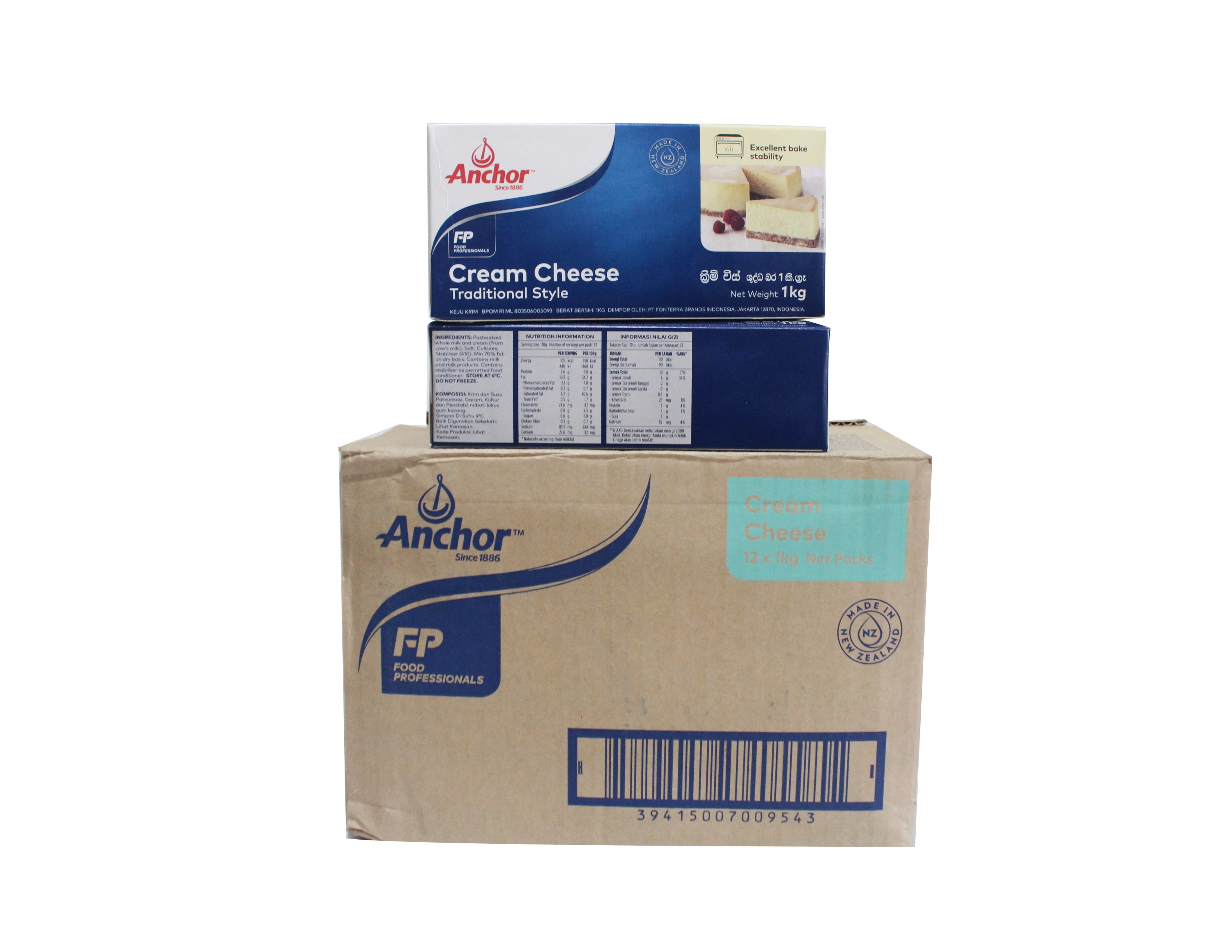 Harga Cream Cheese Anchor Indonesia Murah 1 Kg | Tokowahab.com