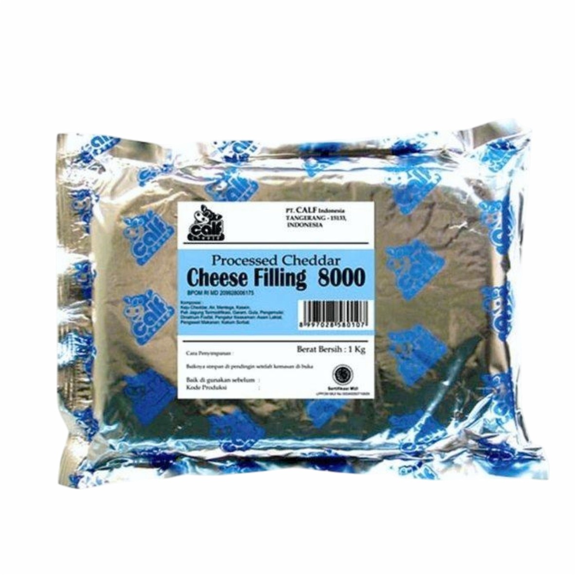 Jual Keju Calf Cheese Filling 8000 Serbaguna Ukuran 8 x 1 Kg Grosir ...