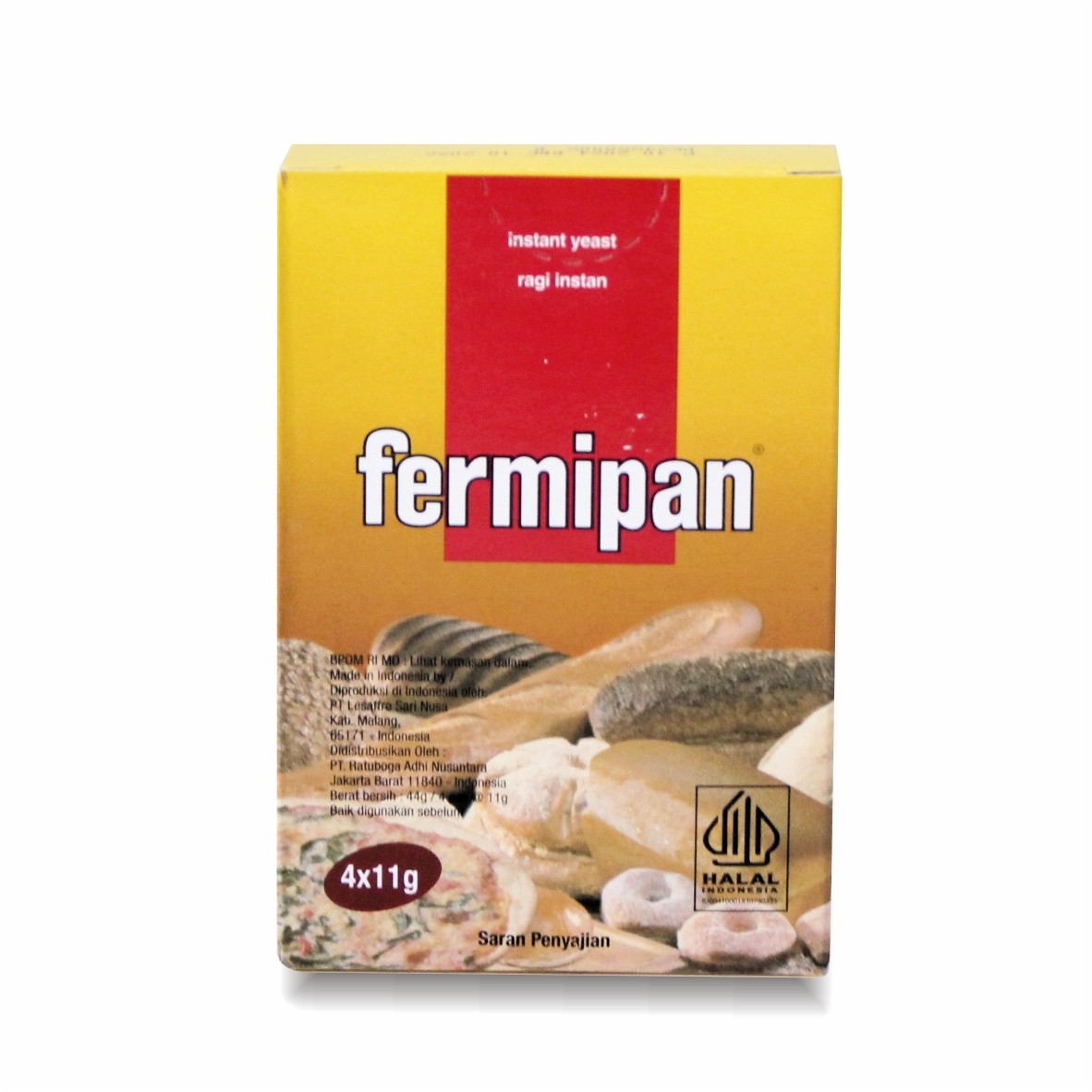 Fermipan Sachet 60 x 4 x 11 Gr