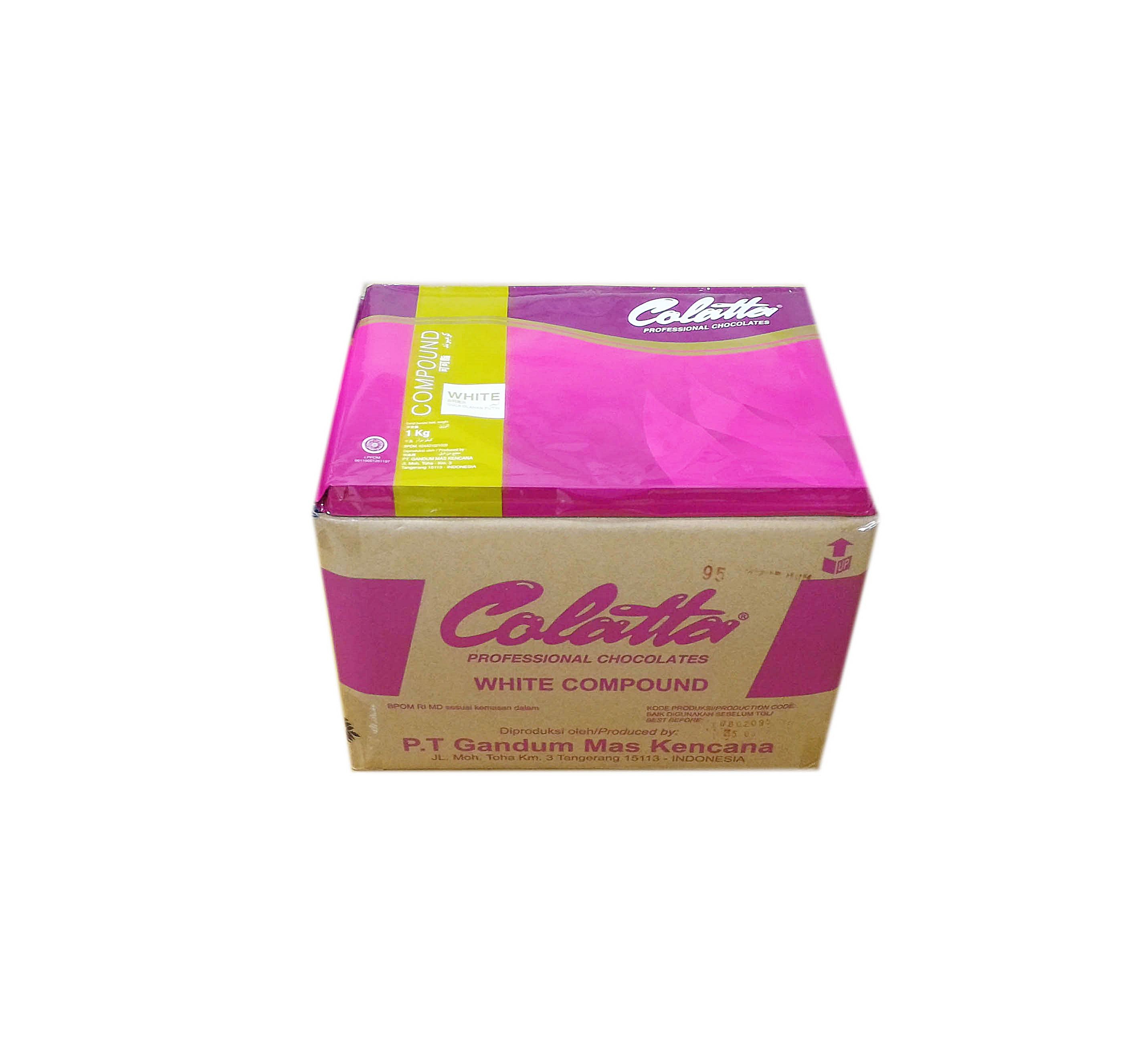 Harga Colatta White Chocolate Compound Murah | Tokowahab.com