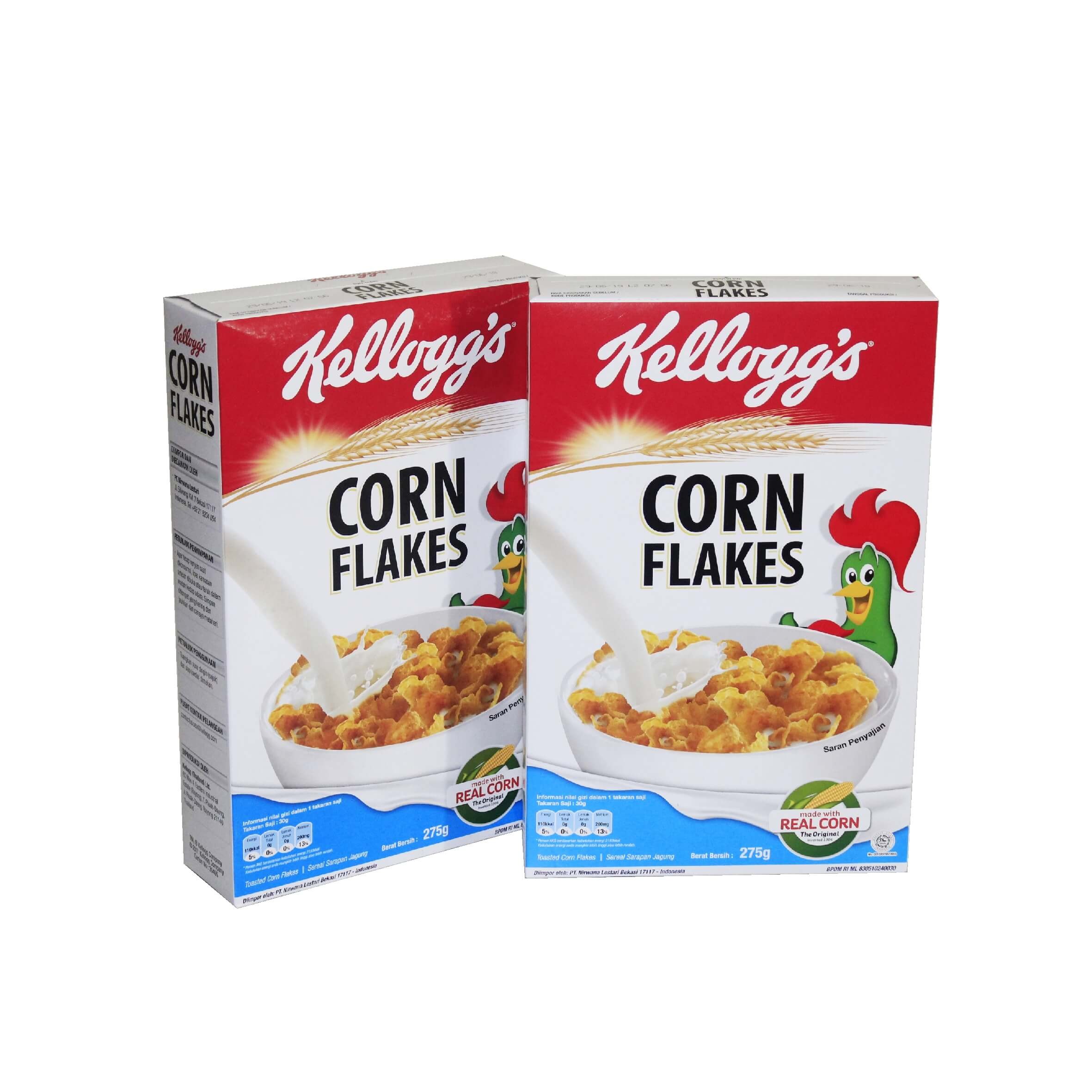 Jual Merk Makanan Sereal Sehat Kellogs Corn Flake Murah | Tokowahab.com