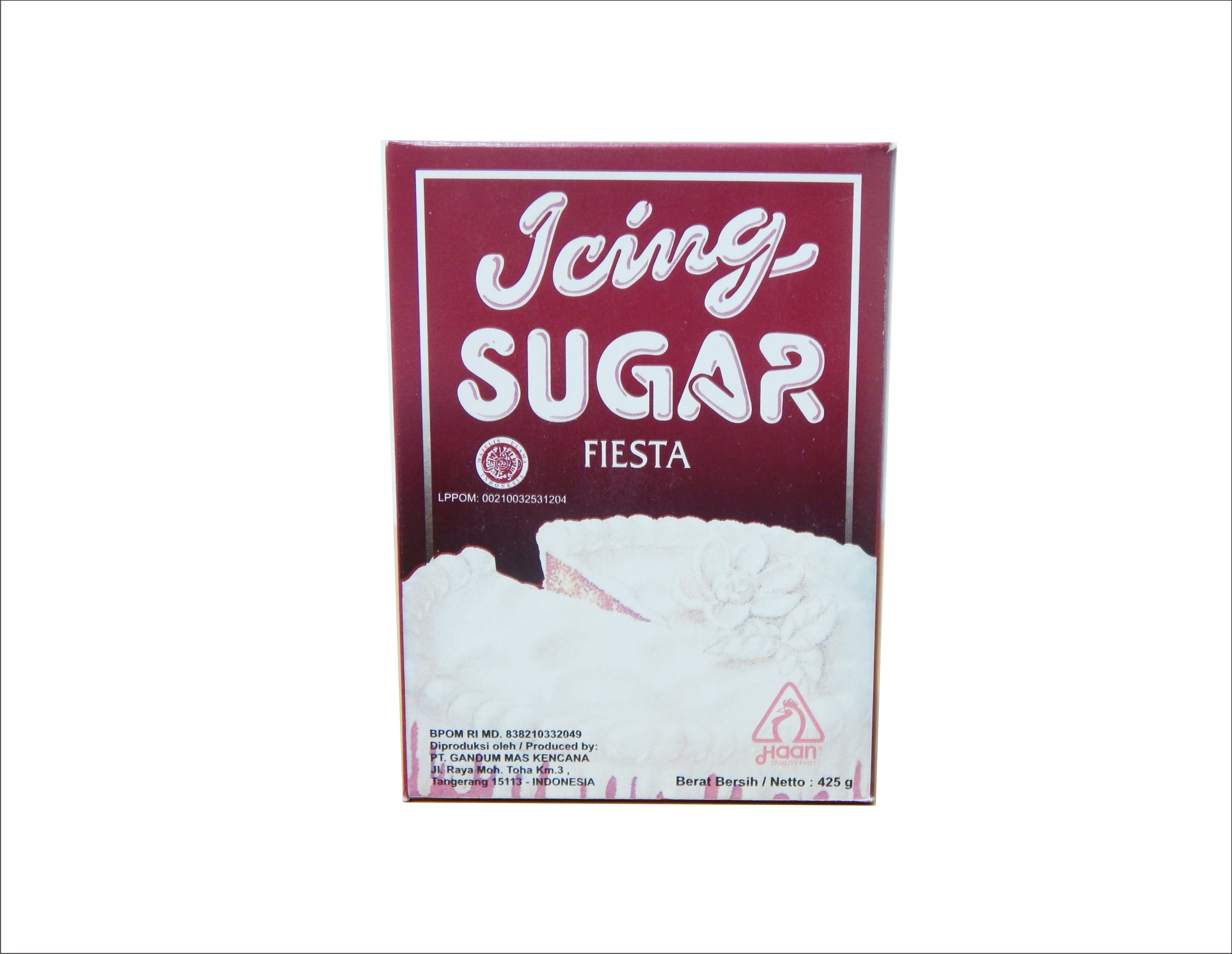 Harga Gula Icing Sugar Fiesta Per Kg Murah | Tokowahab.com