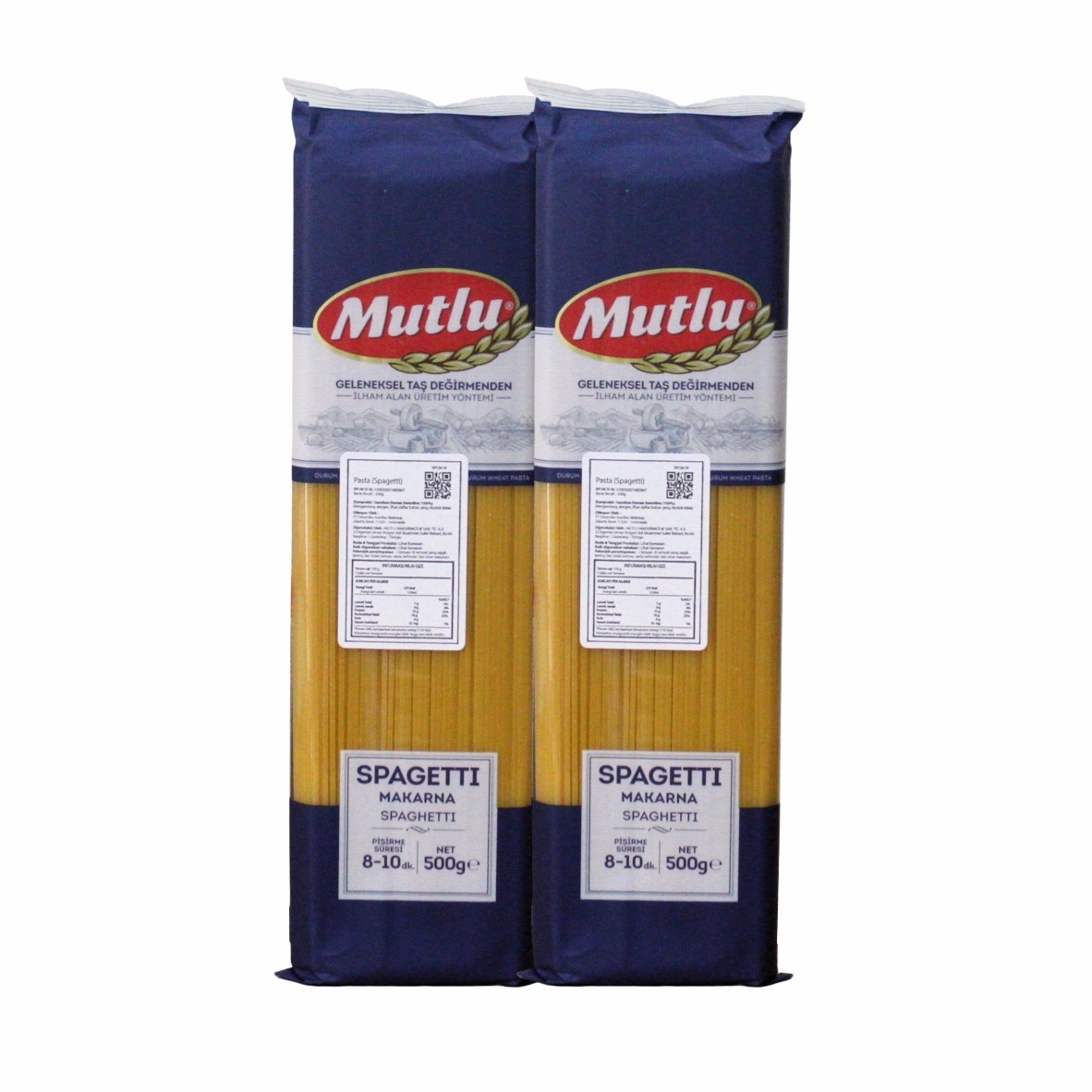 Jual Pasta Spaghetti Merk Mutlu Ukuran 20 x 500 Gr Grosir Harga Murah ...