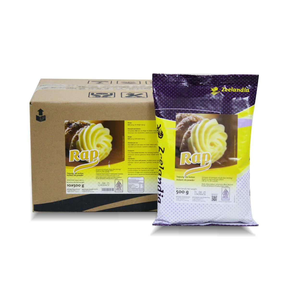 Jual Vla Vanila Untuk Isian Kue | Tokowahab.com