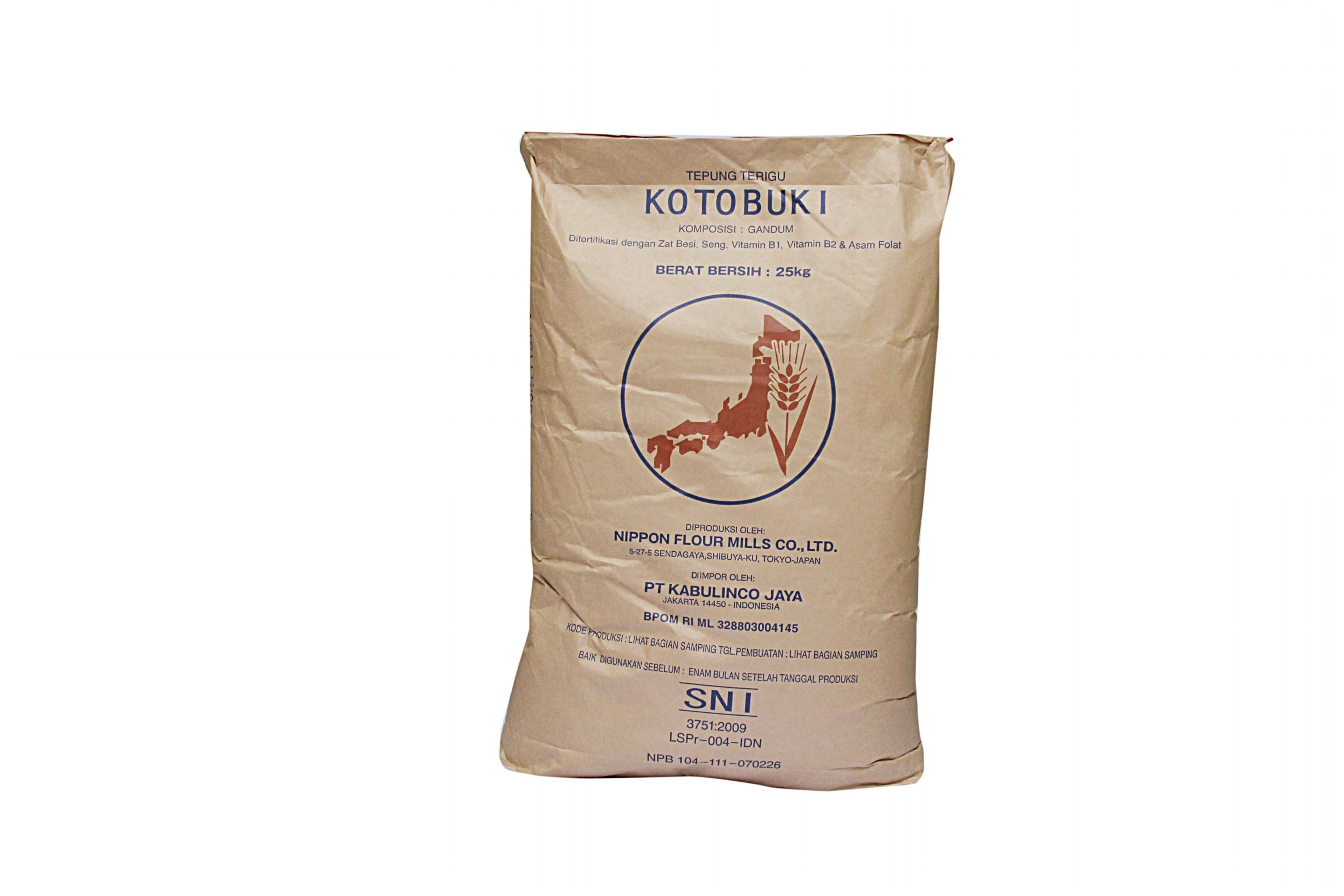 Tepung Terigu Protein Rendah Kotobuki | Tokowahab.com