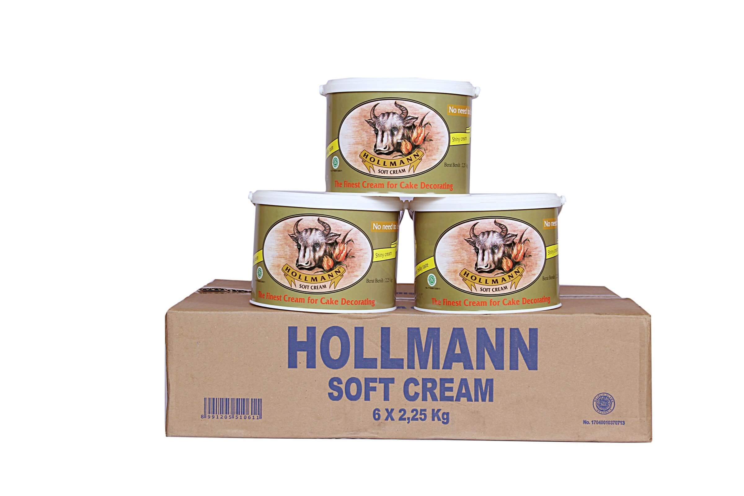 Jual Hollmann Soft Cream 6 x 2.25 Kg - Harga Grosir | TokoWahab.com
